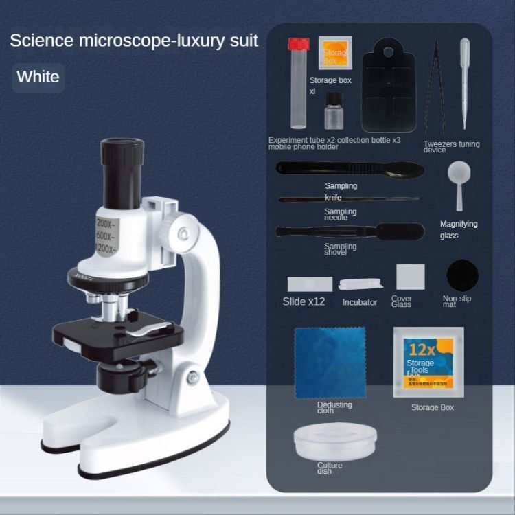 Science Microscope Suit 1200X Primary School Students Biological ...