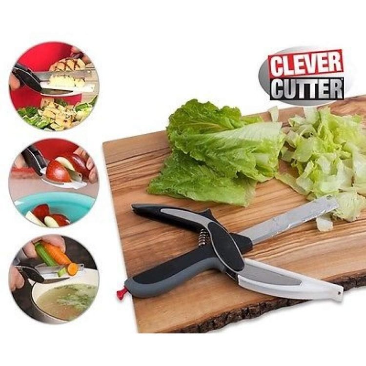 SGK Clever Cutter Stainless Steel Vegetable Scissor - Length of Blade ...